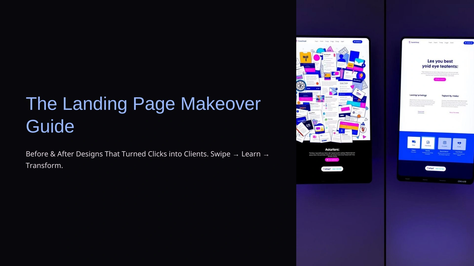 Landing Page Makeover Guide - Download eBook